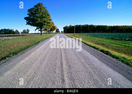 Rural Road Woodville, Ontario, Canada Stock Photo - Alamy
