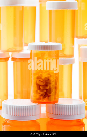 tablets and container Stock Photo - Alamy