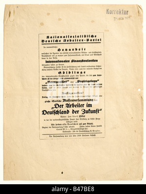 Nazi Poster 1 Struggle Stock Photo - Alamy
