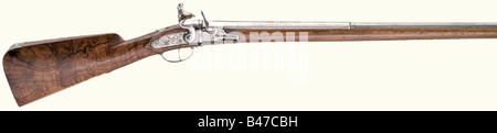 A flintlock breechloader, Leimat in Lippstadt, circa 1680. Octagonal ...