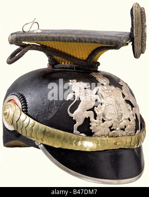 A czapka (lancer's cap) for officers, of the Uhlan Regiment König ...