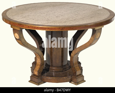 Adolf Hitler - a round table from the marble gallery of the "Neue ...
