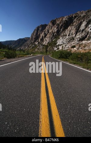 California State Route 108 Sonora Pass in August 2015 one of a few ...