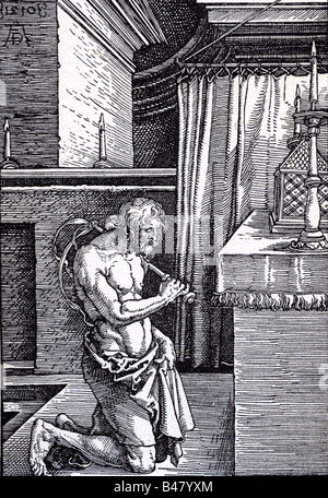 religion, christianity, sects, flagellants, whip, woodcut, 15th century ...