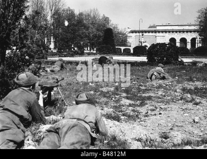 events, Second World War / WWII, Austria, end of war, Vienna 1945 Stock ...