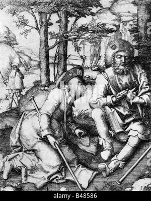 religion, pilgrimage, pilgrims, on the way to Santiago de Compostela ...