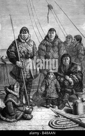 geography / travel, Russia, people, Chukchi, Chukchee (Luoravetlan) in ...
