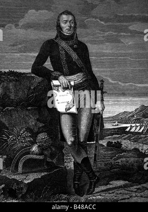 Jacques MacDonald (1765-1840). French general. Marshal of the Empire ...