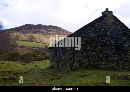 Bothy or shack near Ashness Bridge in the Lake District, England Stock ...