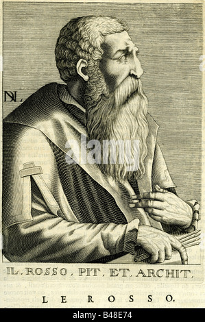 Giovanni Battista di Jacopo 1494 to1540 known as Rosso Fiorentino or Il ...