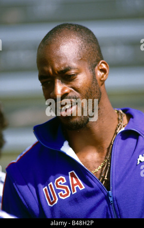 ED MOSES American Athlete and athletics 400 m hurdels at Olympic summer ...