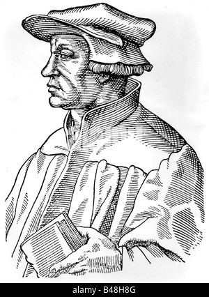 Zwingli, Ulrich, 1.1.1484 - 11. 10.1531, Swiss reformer, works, Amica ...