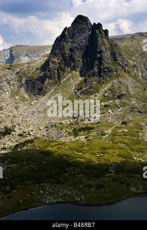 Amazing view of The Seven Rila Lakes, Rila Mountain, Bulgaria Stock ...