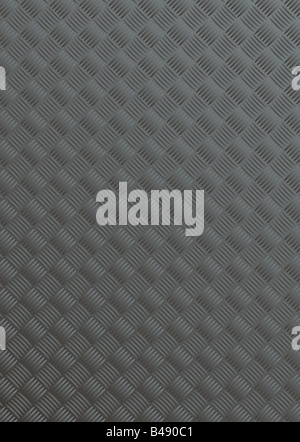 Abstract illustration of a metal anti slip background using squares ...