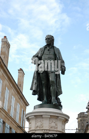Denis Diderot Statue Langres France Stock Photo - Alamy