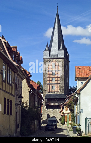 Germany, Saxony-Anhalt, Quedlinburg, former home of the writer Nikolaus ...