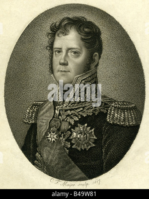 Michel Ney (1769-1815). French soldier and military commander and 18 ...