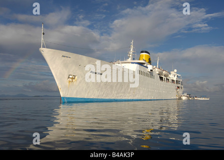 MS Royal Star Cruise ship Indian Ocean Nosy Be island Madagascar ...