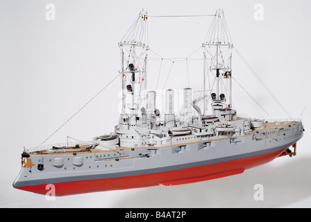 The ship of the line SMS "Deutschland", a complete remote controlled ...