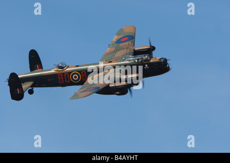 Avro Lancaster during flypast. BBMF Stock Photo: 19875854 - Alamy