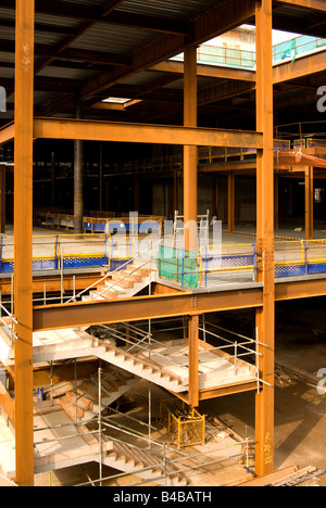 St Davids 2 Building site Cardiff Stock Photo - Alamy