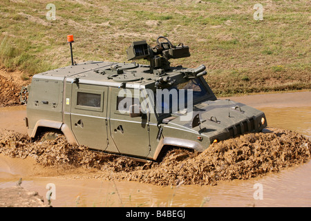 Panther armoured vehicle in action Stock Photo - Alamy