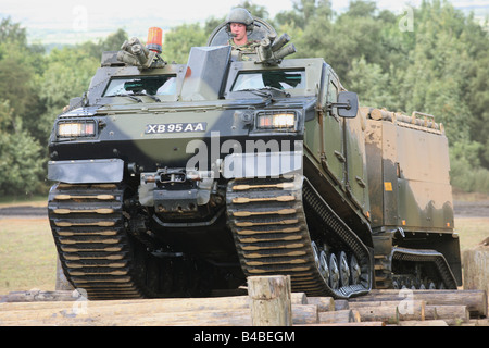 A Viking army vehicle in action Stock Photo - Alamy