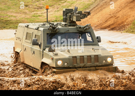 Panther armoured vehicle in action Stock Photo - Alamy