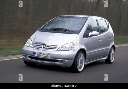 Car, Mercedes A 210 Evolution, A-Klasse, model year 2001-, silver ...