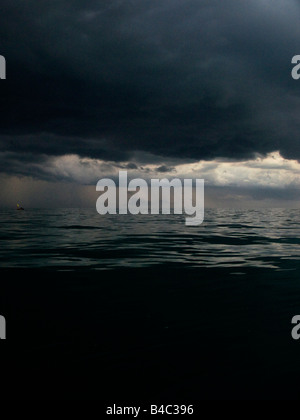 Storm clouds over the sea, Koh Samui, Surat Thani Province, Thailand ...