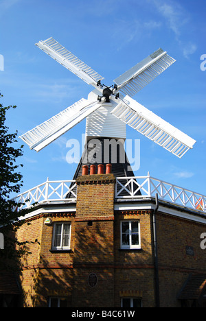 Wimbledon Windmill Museum at Wimbledon Common London Stock Photo - Alamy