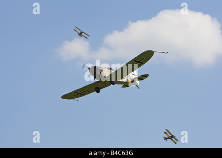 Junkers CL.1 plane in WW1 German Flying Corps markings and lozenge ...