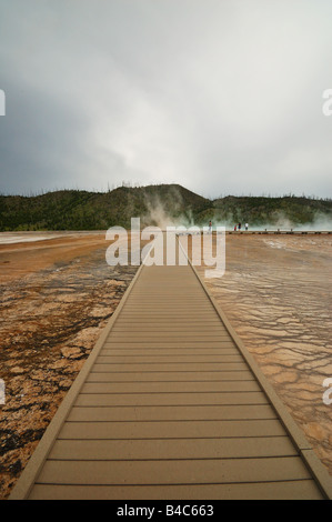 Grand Geyser in Yellowstone National Park, known for its impressive ...