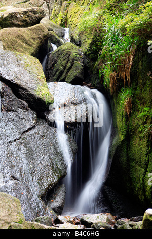 Geological feature of Burn O' Vat near Dinnet, Aberdeenshire, Scotland ...