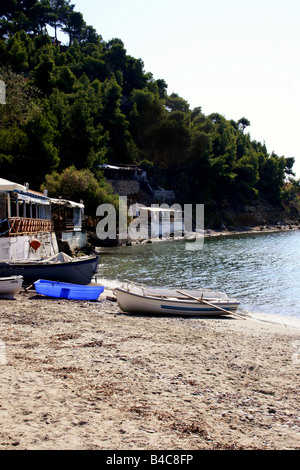 Beach, Possidi, Kassandra Peninsula, Halkidiki, Greece Stock Photo - Alamy