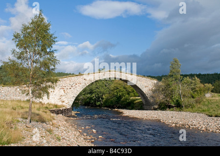 Sluggan Bridge over the River Dulnain on General George Wade's Military ...
