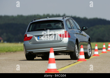 Rear view of a BMW 320d Touring M Sport (F31), highlighting its sporty ...