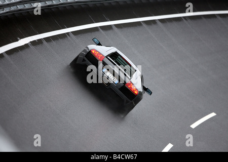 Lamborghini Murciélago LP640, model year 2006-, black, driving ...