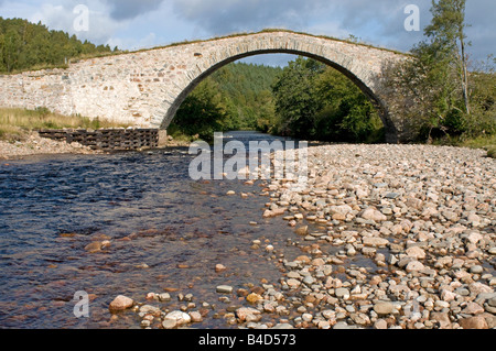 Sluggan Bridge over the River Dulnain on General George Wade's Military ...