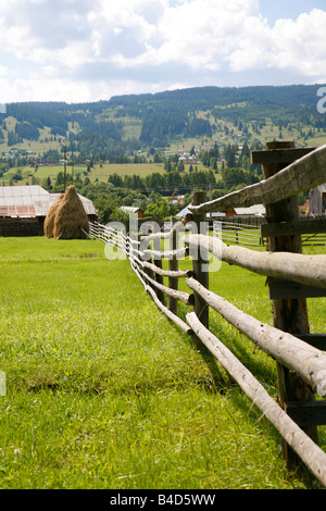 Old Fashioned Hay Stacks Stock Photo - Alamy