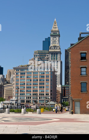 The Custom House Tower in downtown Boston Massachusetts Stock Photo - Alamy