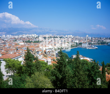 Panoramic View of Split, Croatia Stock Photo - Alamy