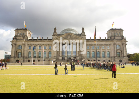 Reichstag German Parliment Building Berlin Germany Stock Photo - Alamy
