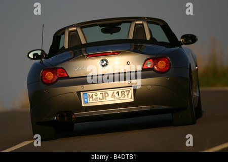 Rear view of a silver BMW Z4 Stock Photo - Alamy
