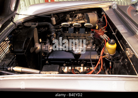 Car, Lancia Flaminia Zagato Coupe, Coupé, sports car, silver, vintage ...