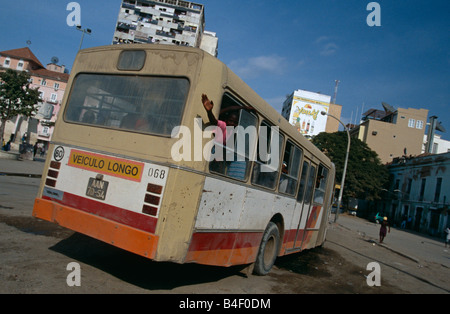 Luanda city, capital of Angola from above Stock Photo - Alamy