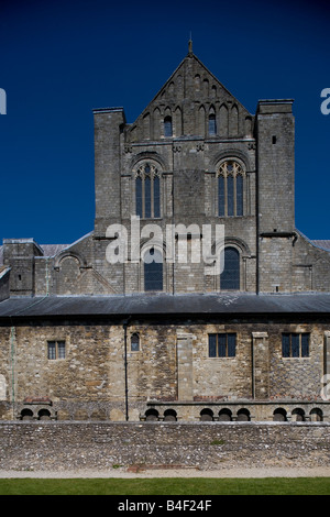 Winchester cathedral from 1079 rebuilt 1107 Old Minster the ...