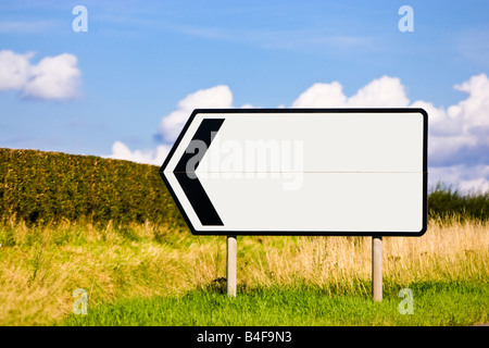 Primary route road direction sign in Bolton town centre, signing the ...