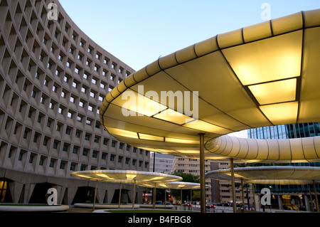 The exterior of the Department of Housing and Urban Development (HUD ...
