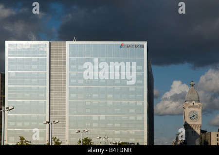 Siege de la banque Natexis à Paris quai de la rapée Natixis bank head ...